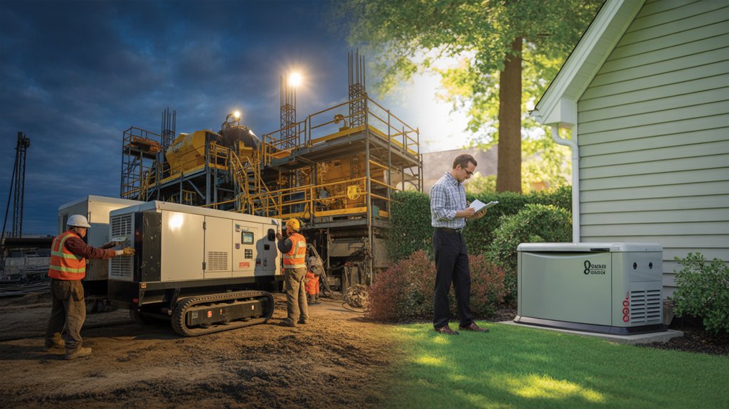 Generator Maintenance Schedules for Construction Vs Home Standby Use | Heavy Machinery World