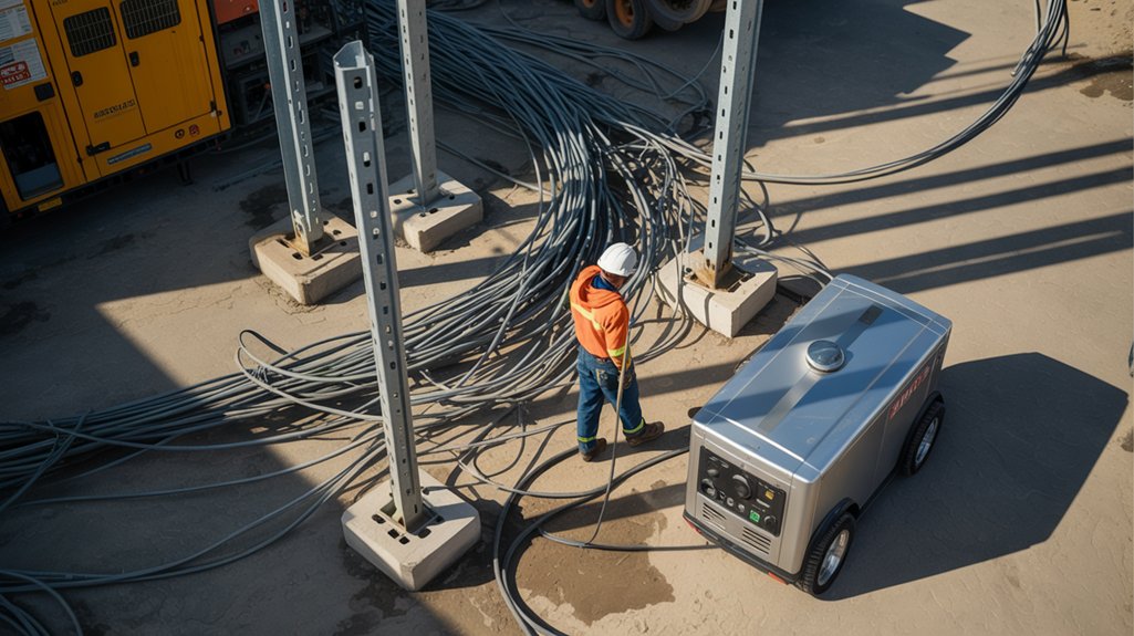 Temporary Power Poles Vs Generator Power: Cost, Code, and Timeline ...